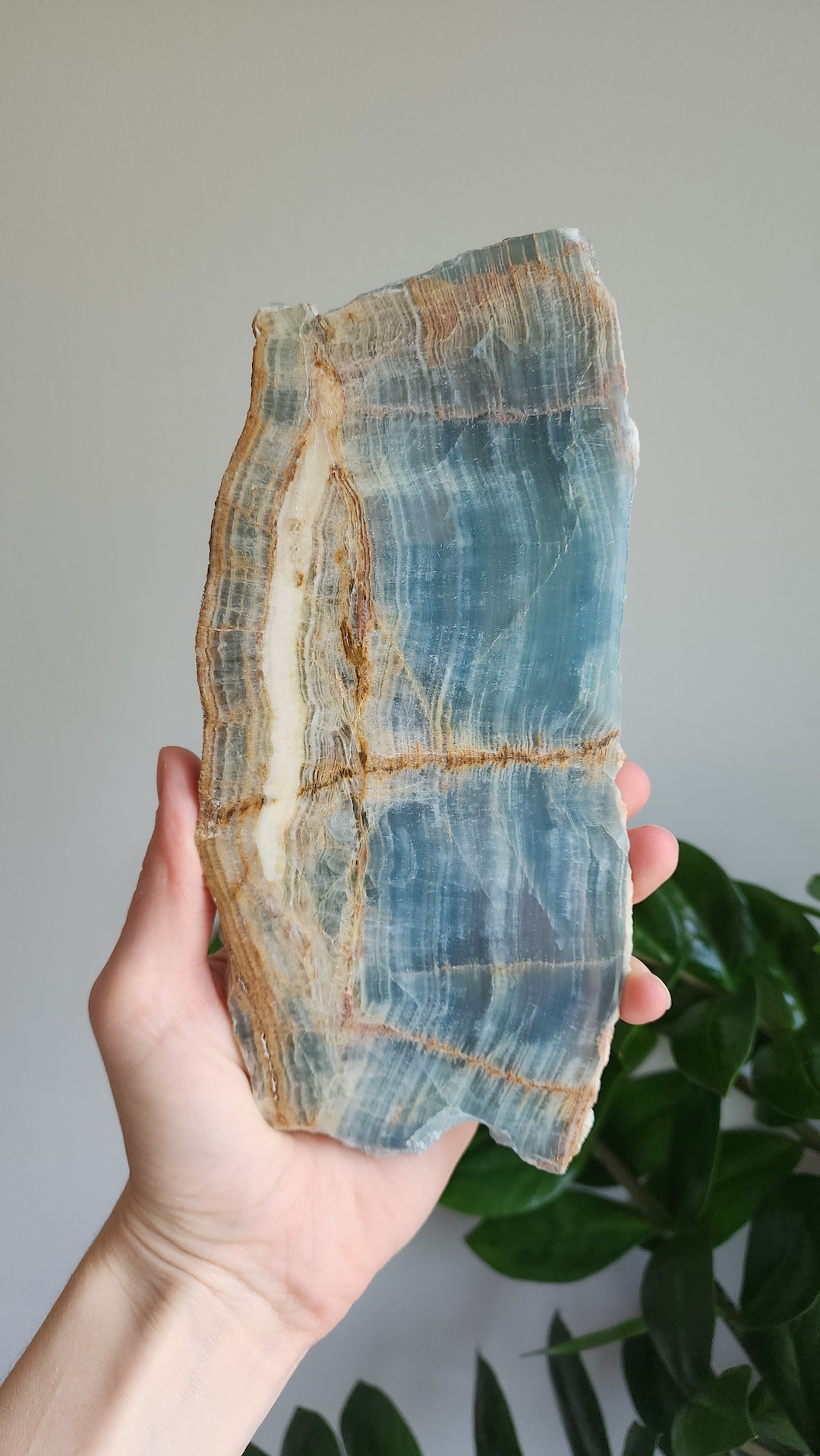 Blue Onyx Slab - Etsy