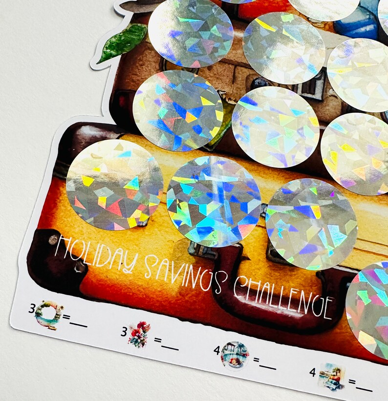 Scratch off Holiday Savings Challenge Set Your Own Amounts and Scratch ...