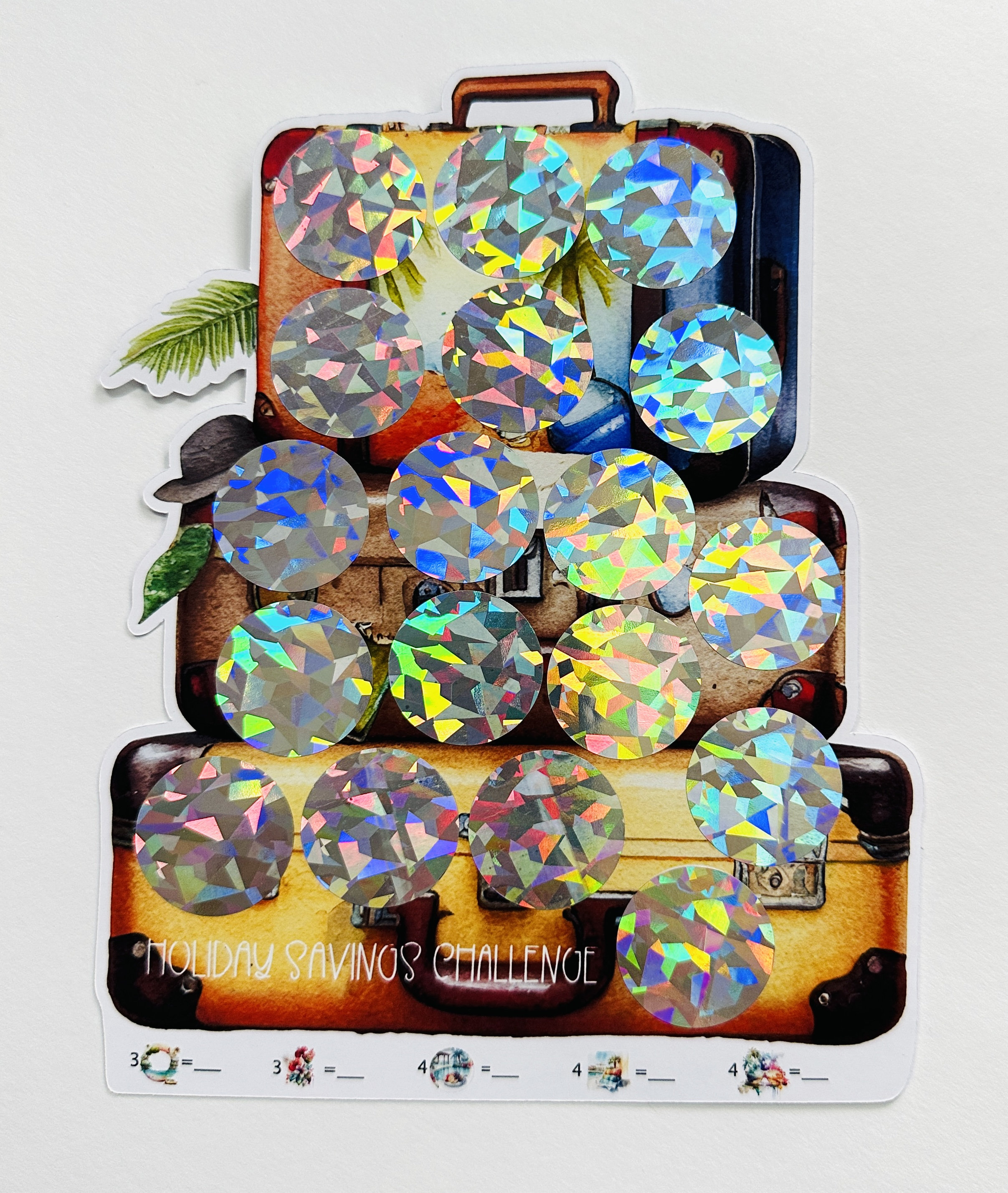 Scratch off Holiday Savings Challenge Set Your Own Amounts and Scratch ...