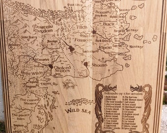 Royal Assassin Map - Etsy UK