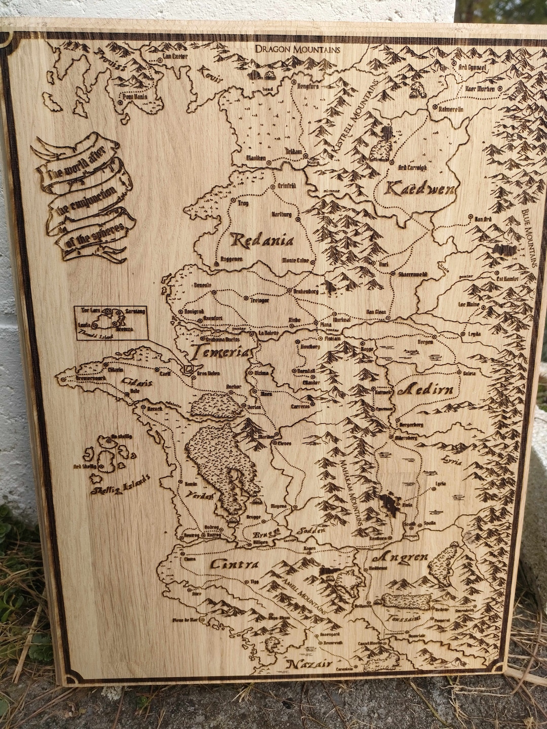 The Witcher 3 Map - Etsy