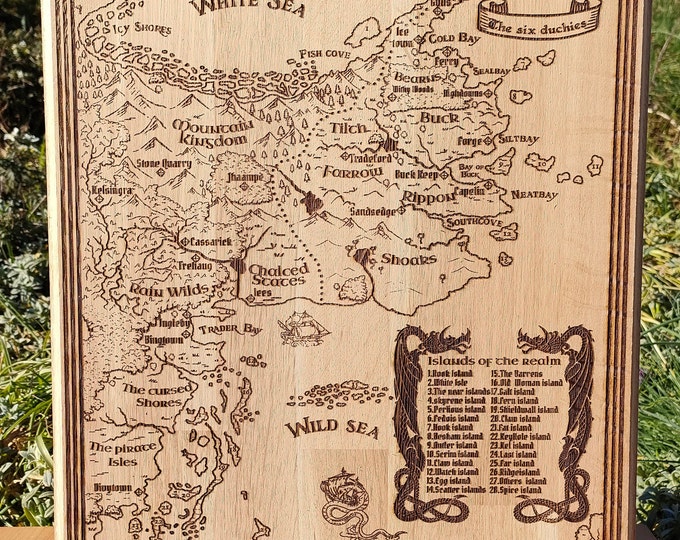 Map: Realm of the Ancients - Etsy UK