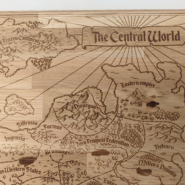 Carte du monde - Etsy France