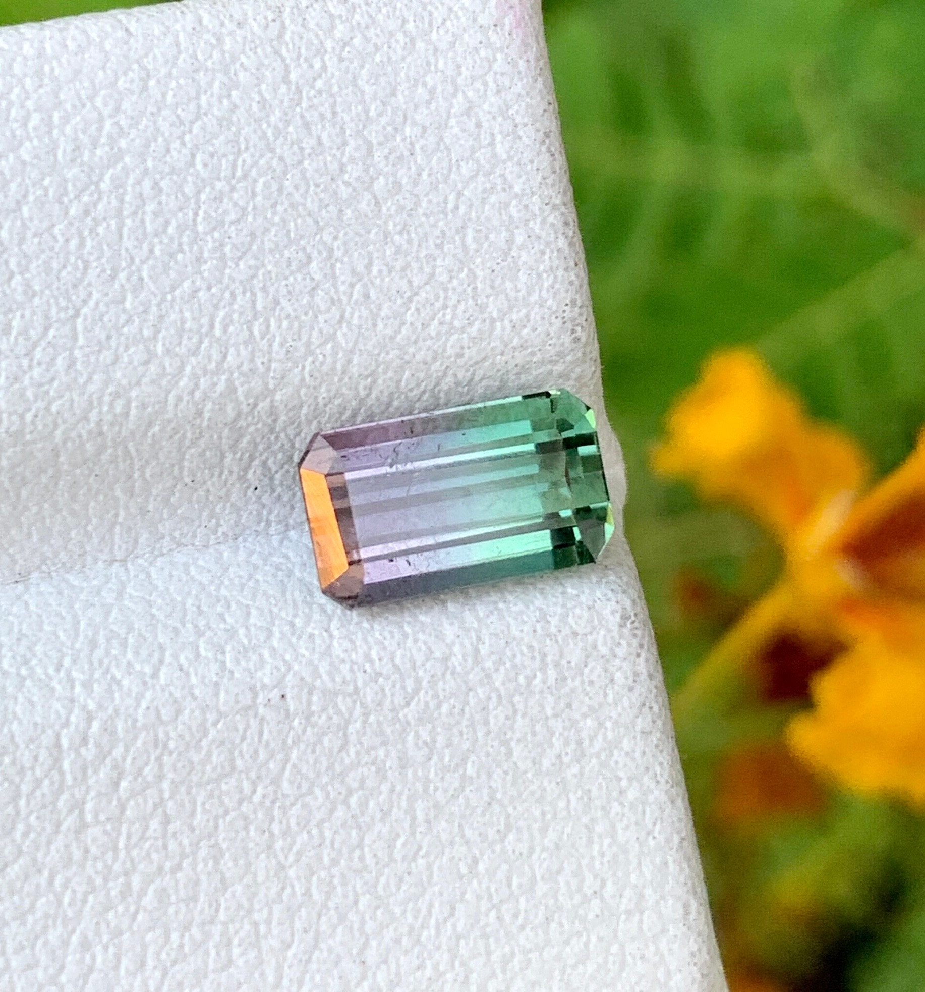 Natural Bio Color Tourmaline ( Watermelon) Semiprecious Gemstone in ...