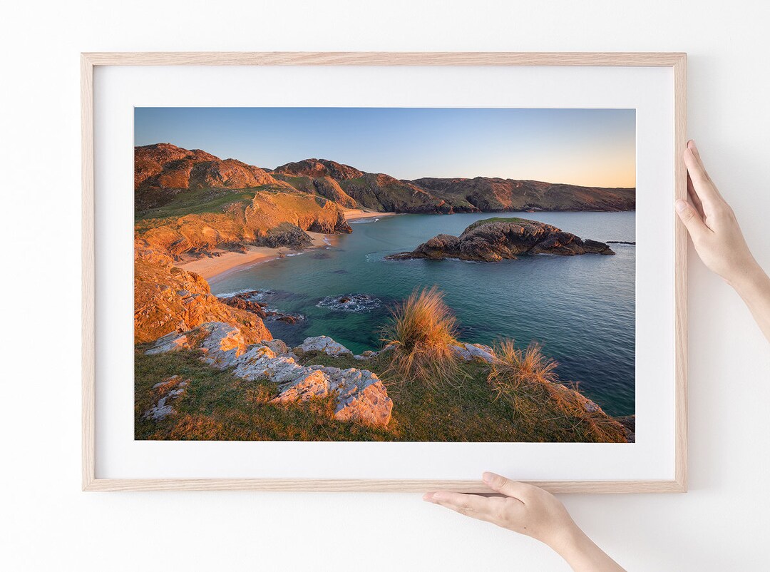 Boyeeghter Bay Sunset - Wild Atlantic Way Landscape Photograph - Etsy