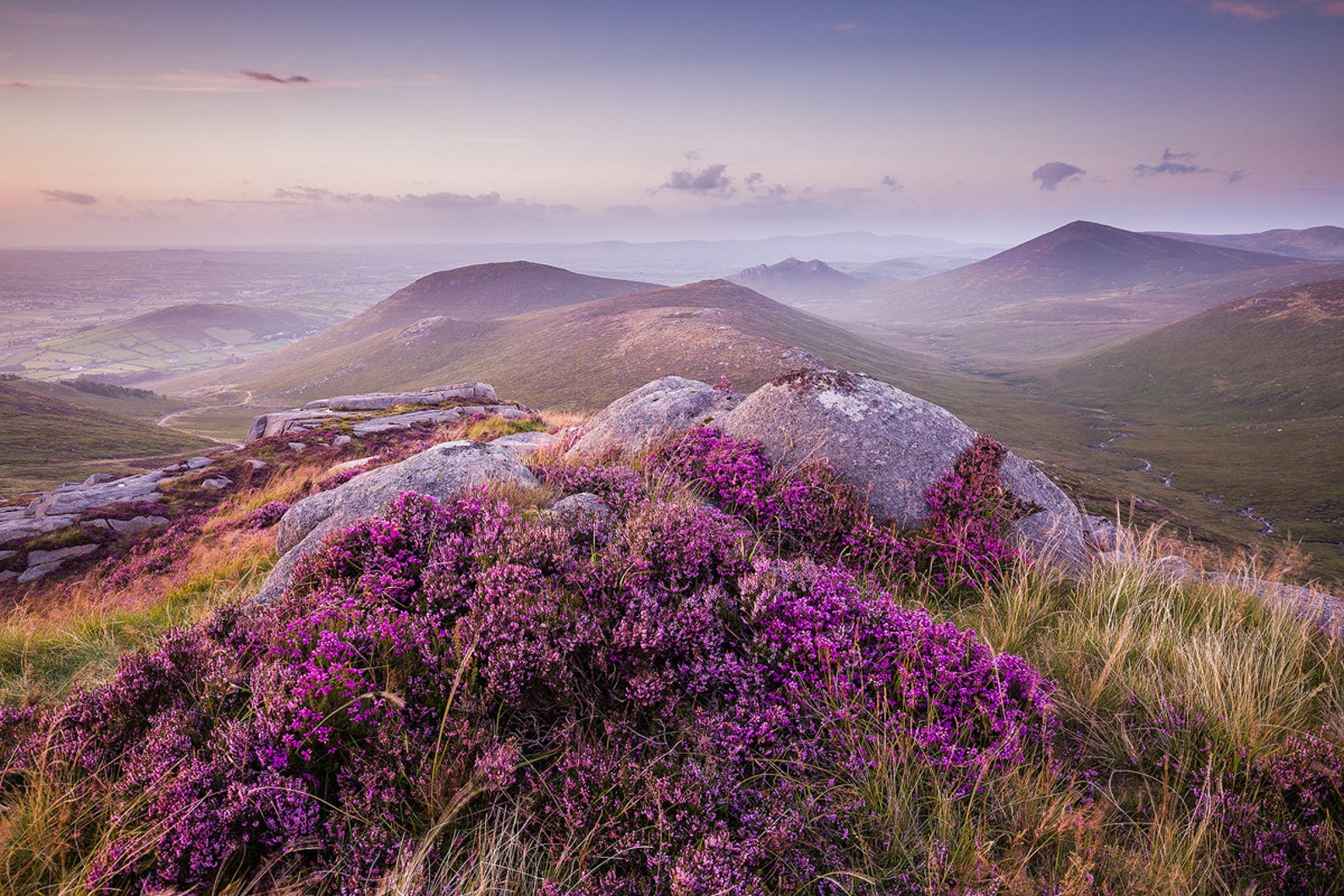 Pierces Castle - Mourne Mountain Landscape Photograph - Etsy