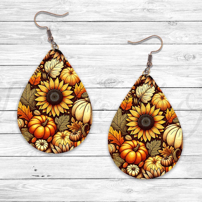 Autumn Earrings - Etsy