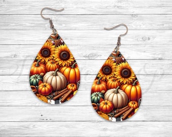 Teardrop Earring Template, PNG, Digital Download, Sublimation Design ...