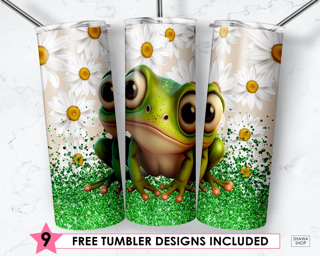 Little Frog Tumbler Wrap, 20 Oz Skinny Tumbler Oh Fudge Tumbler ...