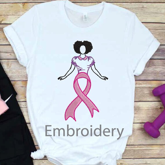 Embroidery Survivor Pink Queen African American Africa Black | Etsy