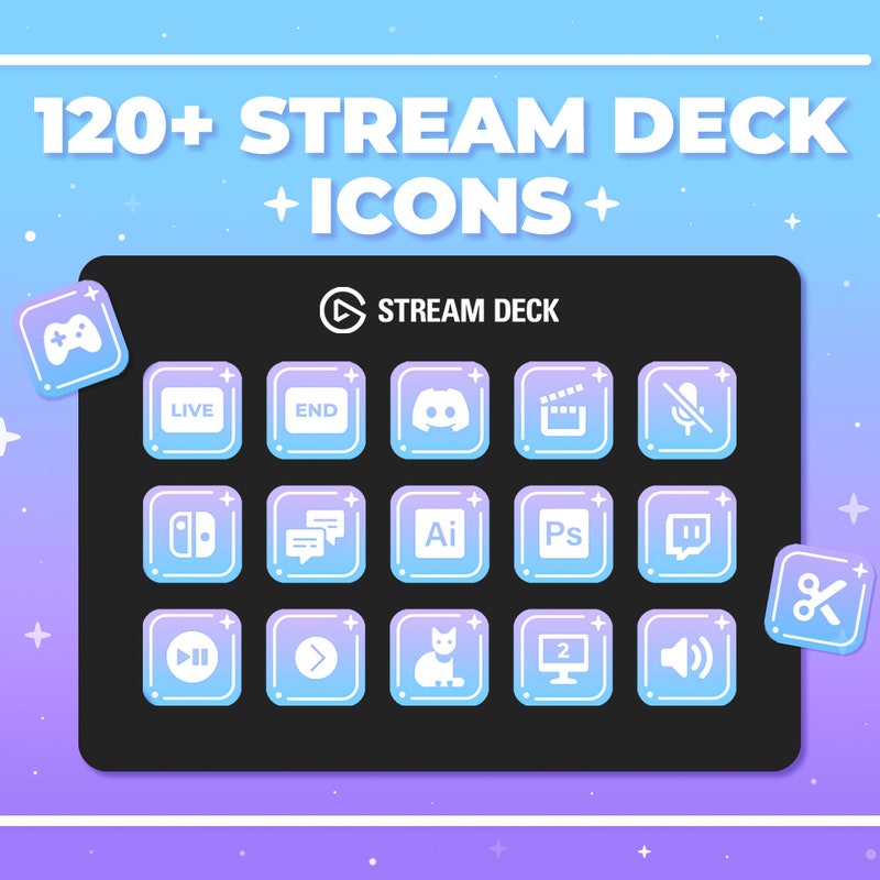 Stream Deck Icons - Etsy
