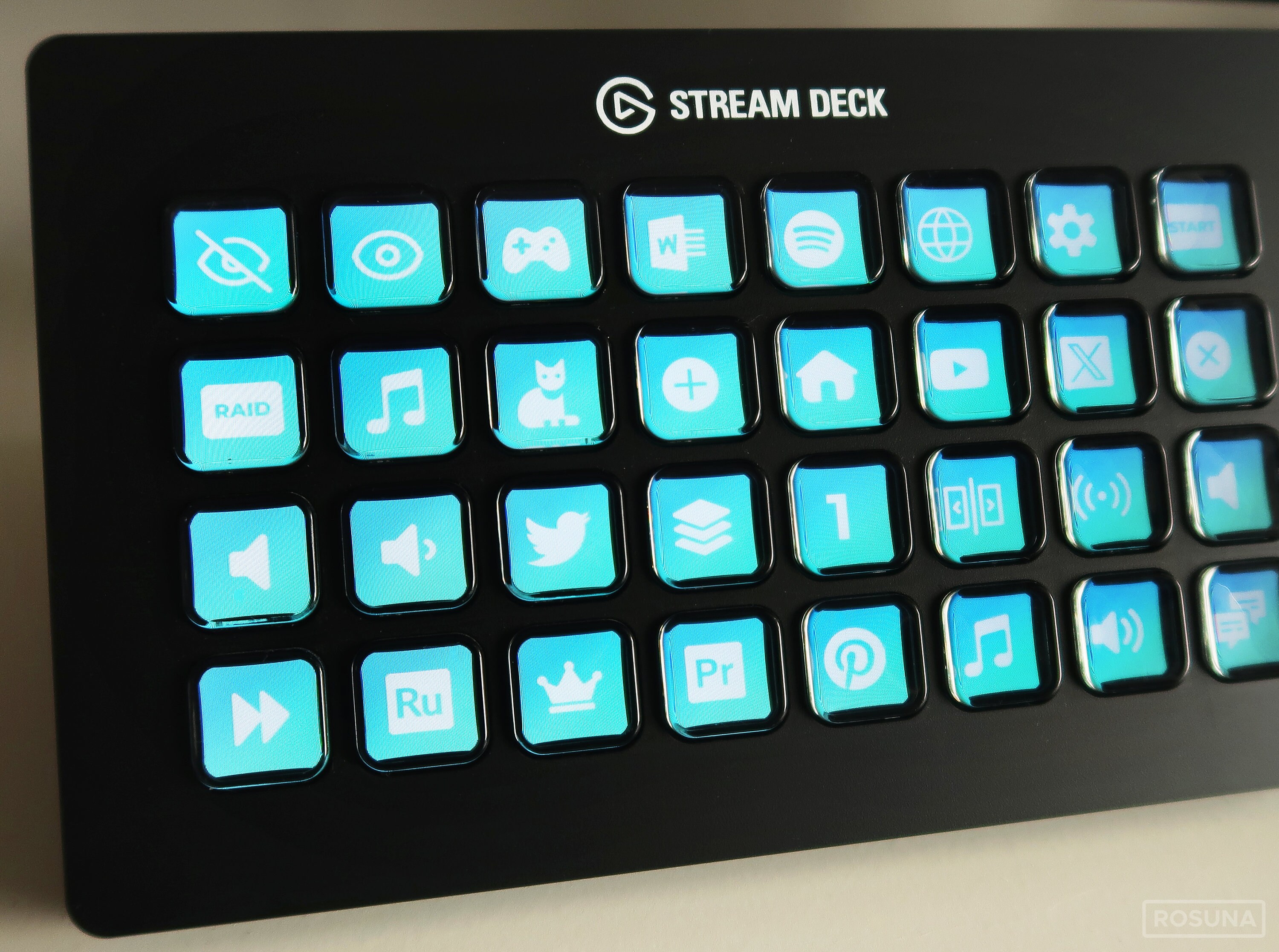 STREAM DECK ICONS Buttons Pack Colorful Gradient Set Gamer Purple Blue ...