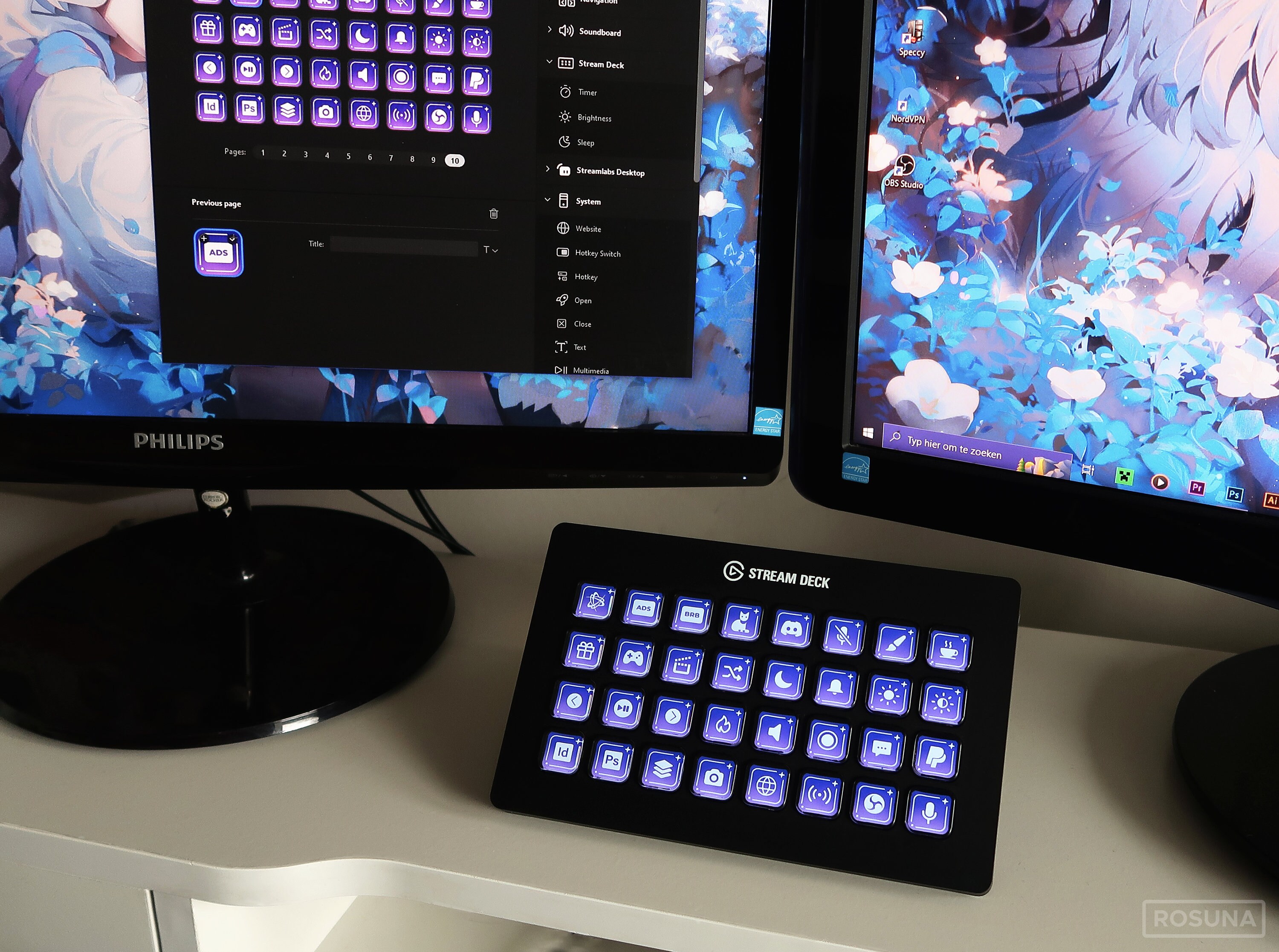 STREAM DECK ICONS | Buttons Pack | Galaxy Night Set | Starry Gradient ...