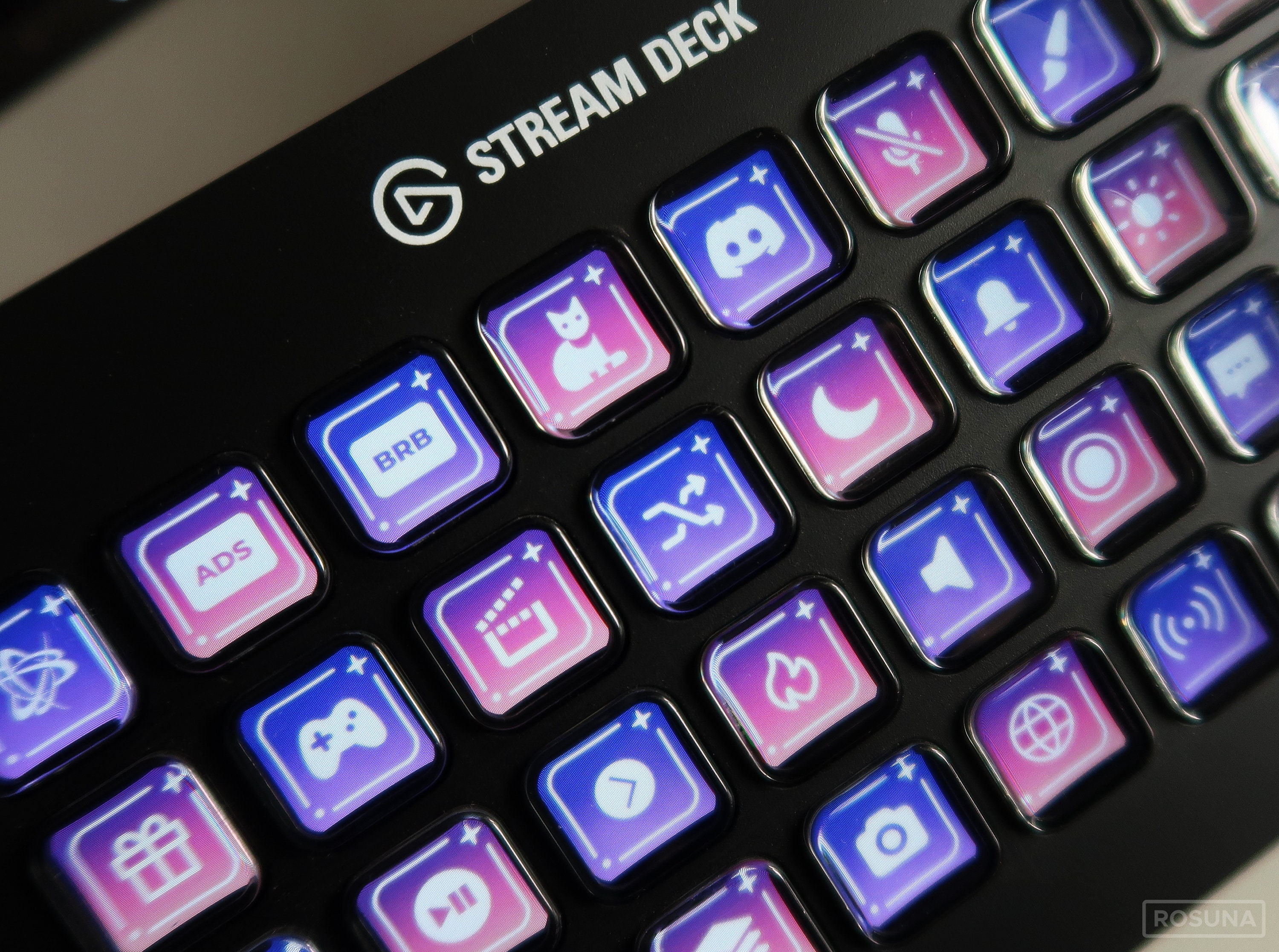 STREAM DECK ICONS | Buttons Pack | Galaxy Night Set | Starry Gradient ...
