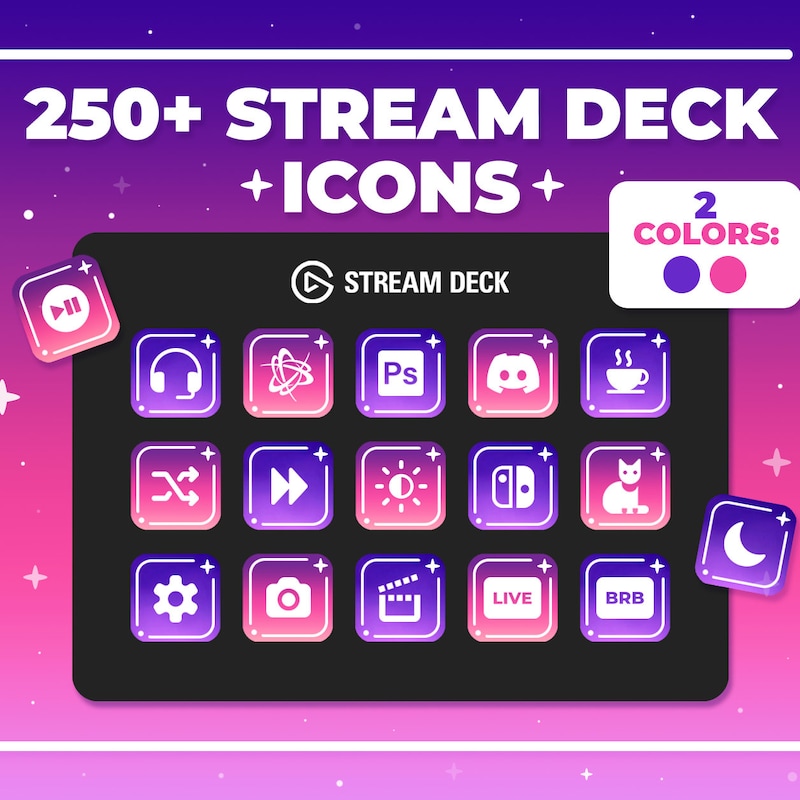 Stream Deck Icons - Etsy