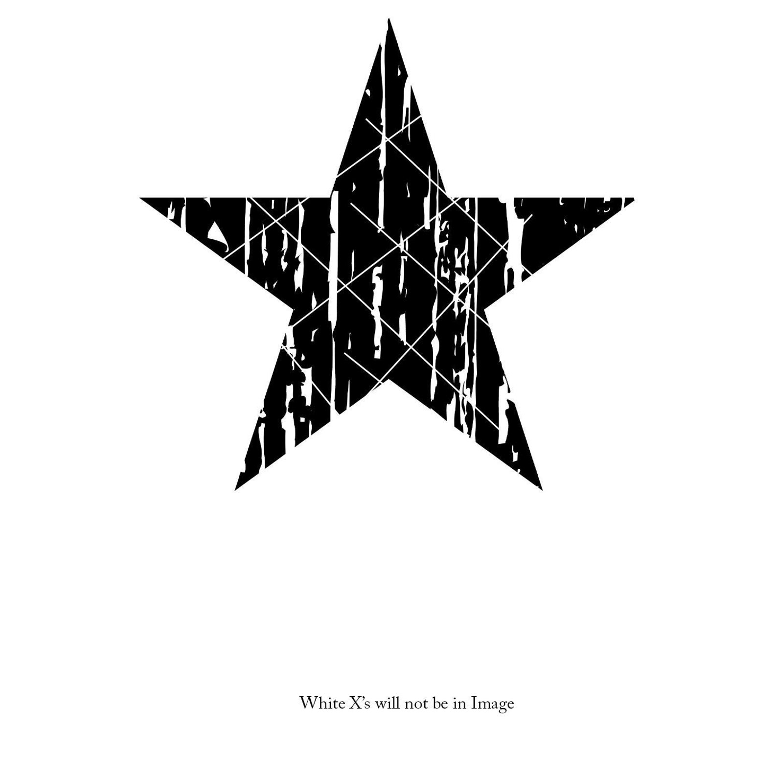 Distressed Star star Design / image / Clip Art digitale | Etsy