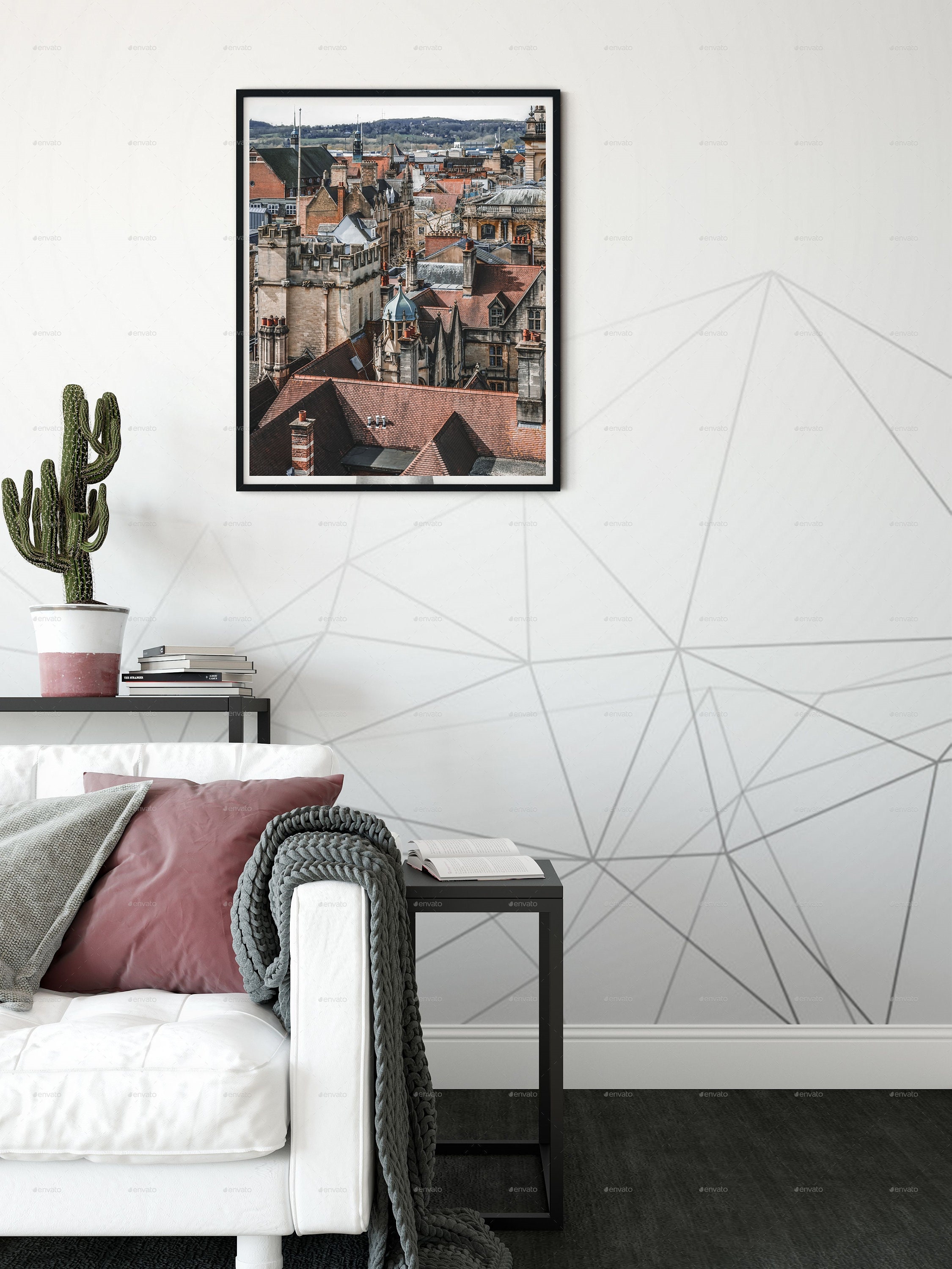 English Rooftops Oxford Oxfordshire England UK. Wall - Etsy UK