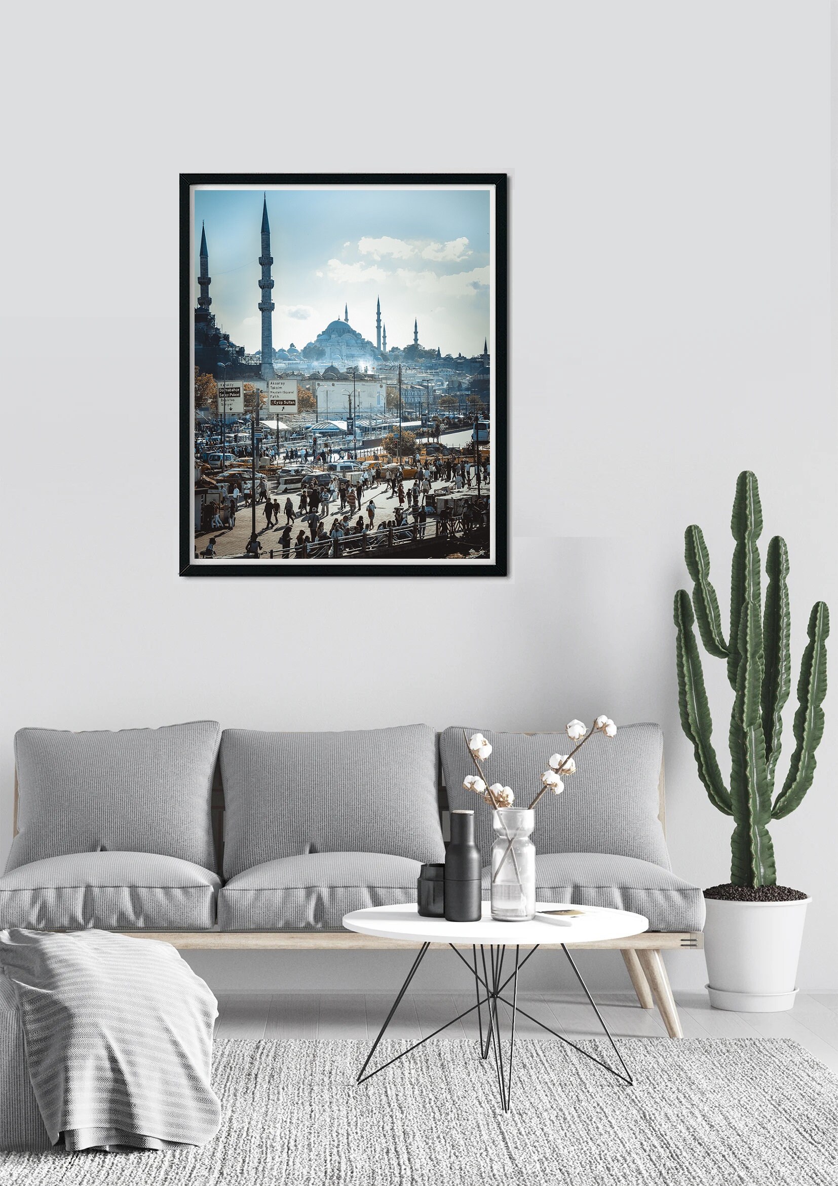 Istanbul Skyline, Turkey, Istanbul Print, Istanbul Skyline, Istanbul ...