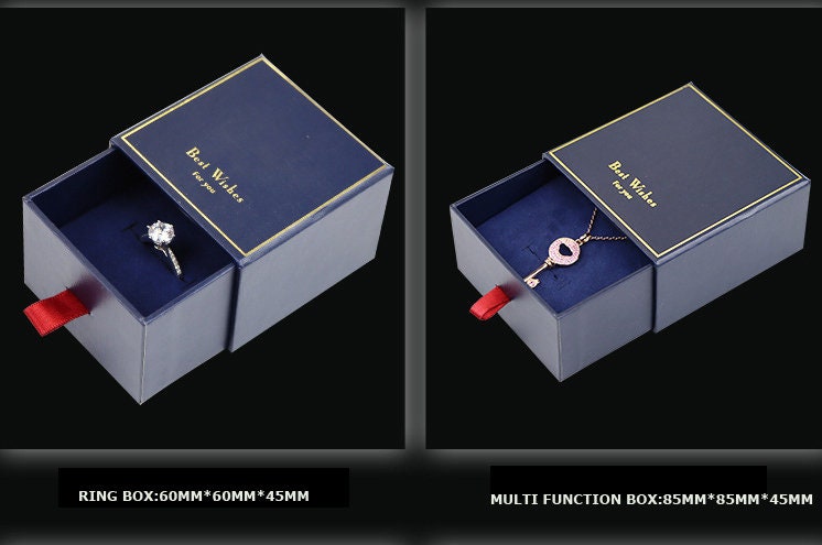 Custom Jewellery Gift Box Sets Box Bag Personalized Logo Small Jewerly ...