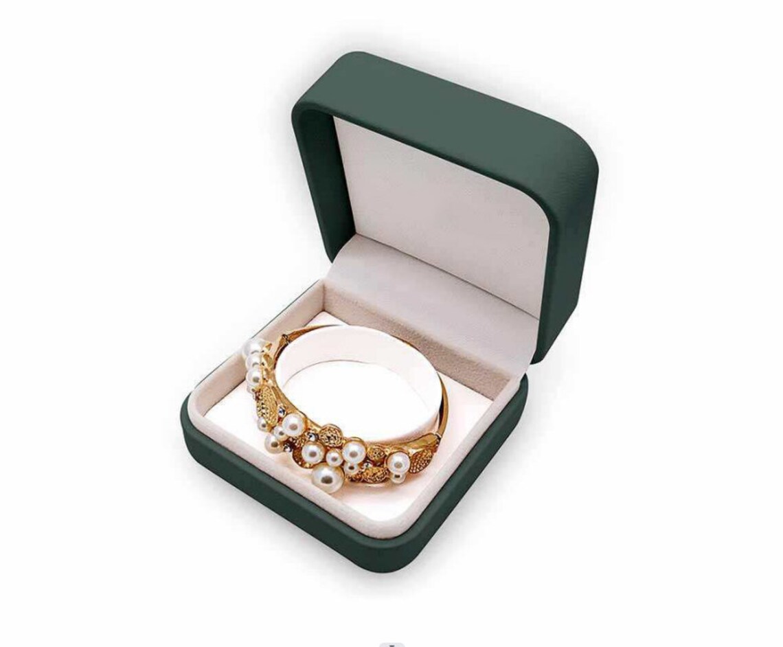 100pcs Custom Jewelry Box Custom Ring Gift Boxes Logo Printed Logo ...