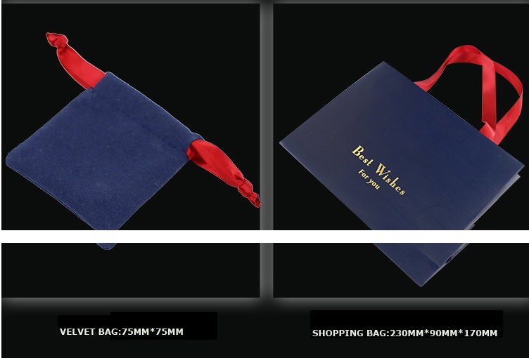 Custom Jewellery Gift Box Sets Box Bag Personalized Logo Small Jewerly ...