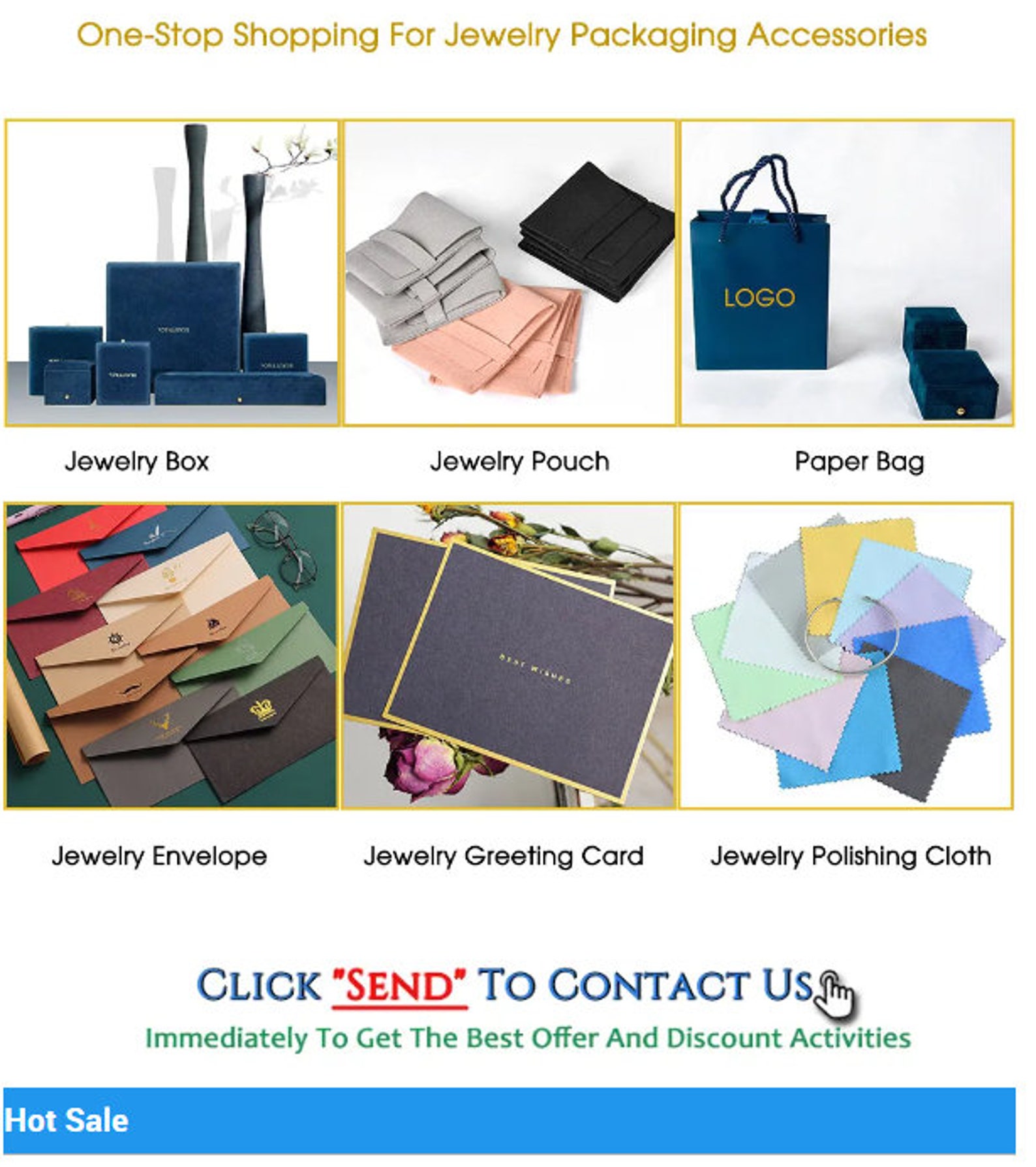 500 Dark Blue Custom Suede Jewelry Boxes With Outer Box Jewelry ...