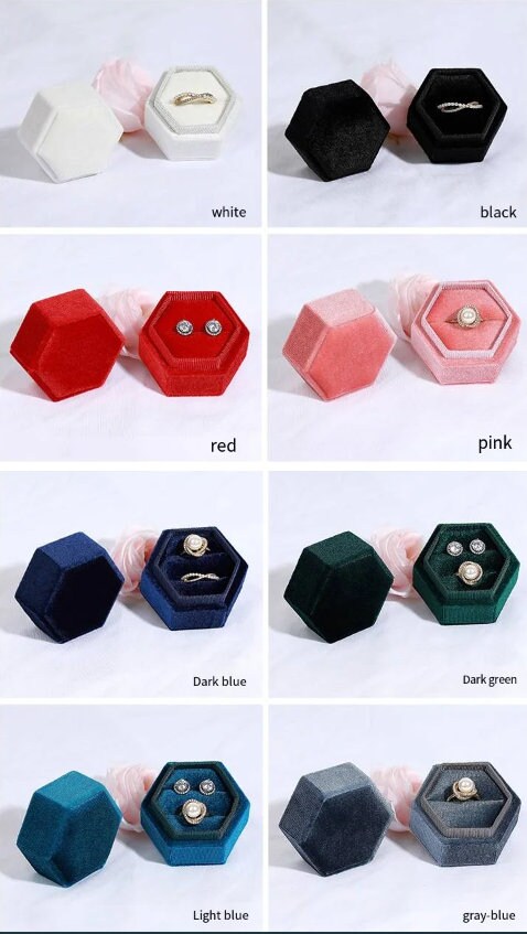 100 Jewelry Box Customized LOGO Packaging Gift Case New - Etsy