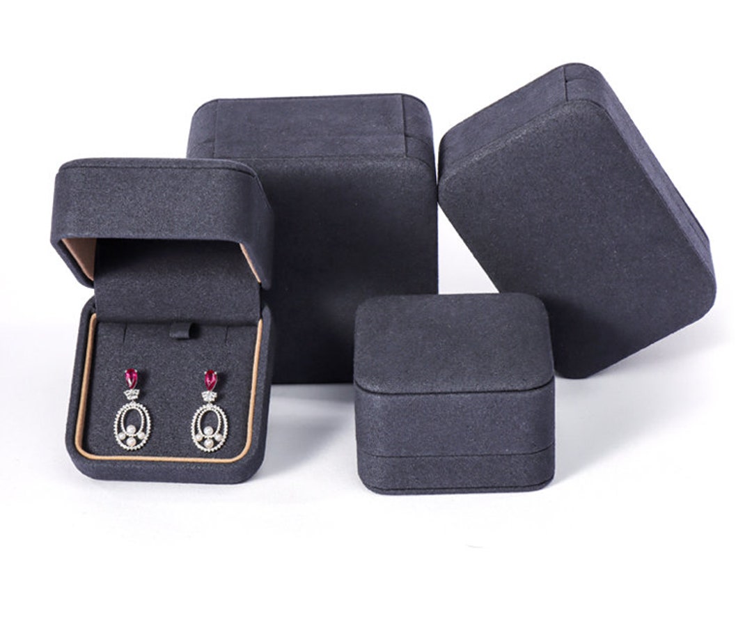 50 Custom Logo Magnetic Jewelry Storage Box Bracelet Velvet Luxury ...