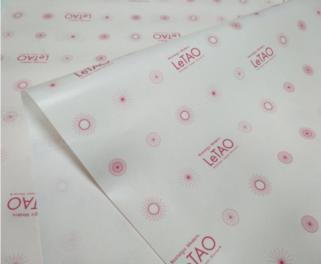 Custom Tissue Paper 2000pcs | Logo Printed Tissue Paper | Tissue Paper ...