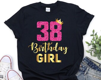 38th Birthday Shirt - Etsy