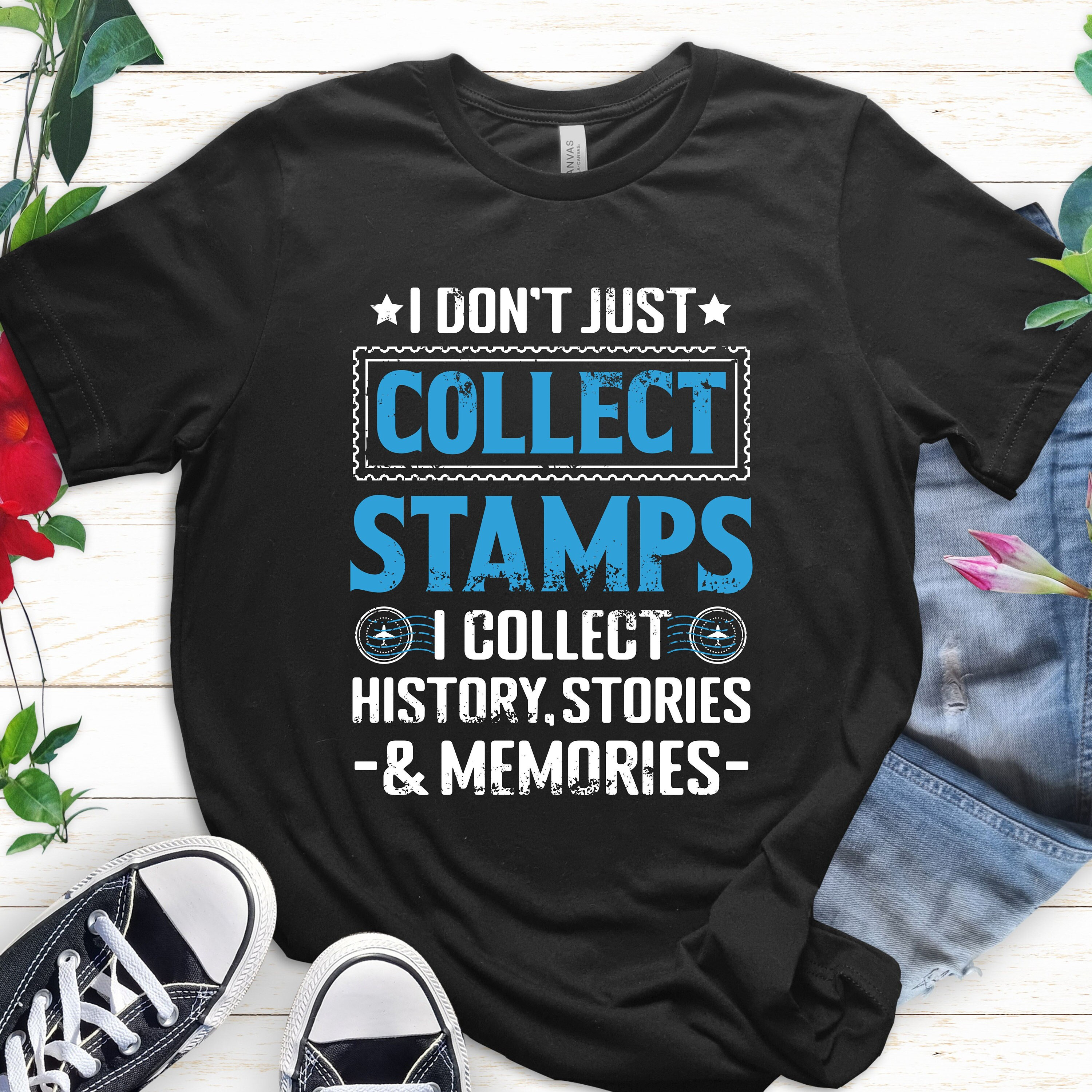 Just Stamp Collecting Tshirt Gift, Stamp Collector T-shirt, Philatelist ...