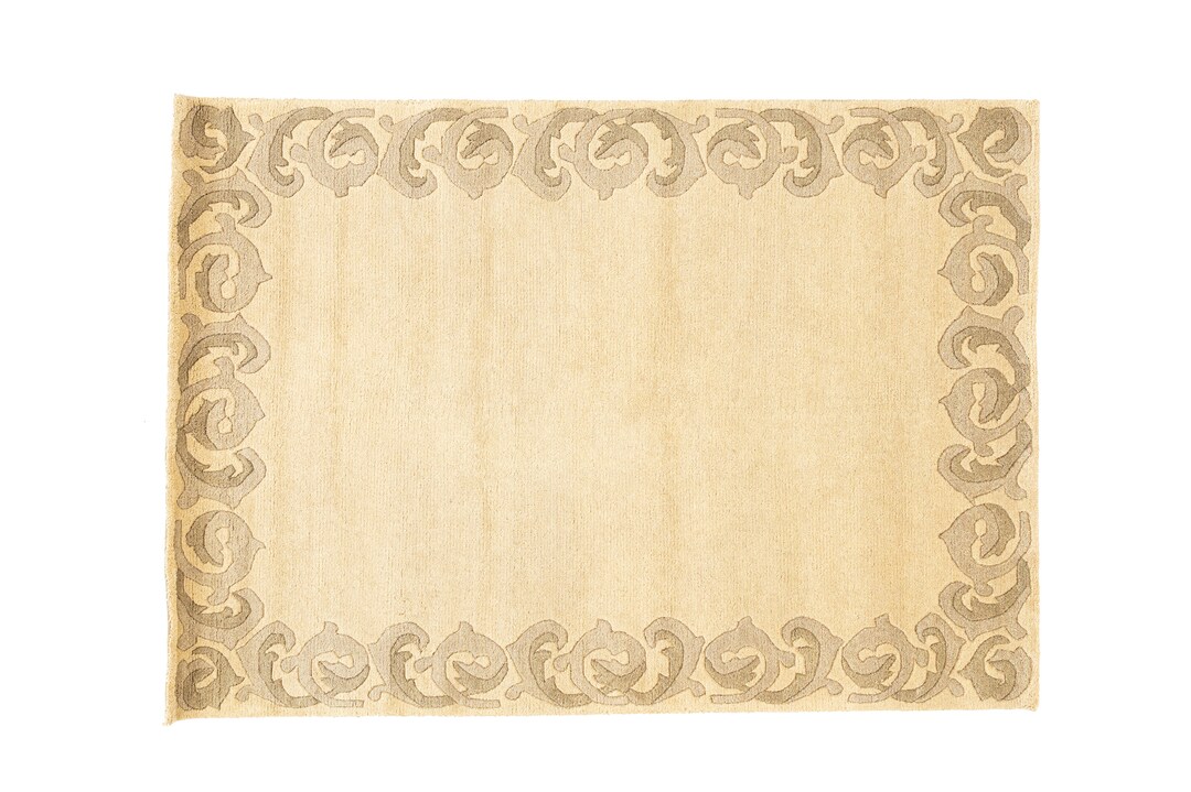 NOS Hand Knotted Scandinavian Design Rug by Anna Johanna Ångström. 197 ...