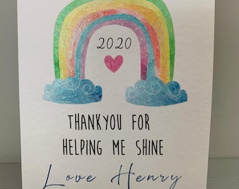 Teacher leaving card | Etsy