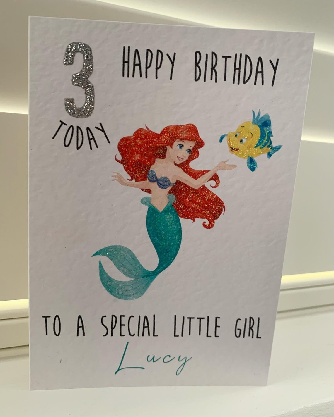 Personalised Princess Card, Princess Card - Etsy UK