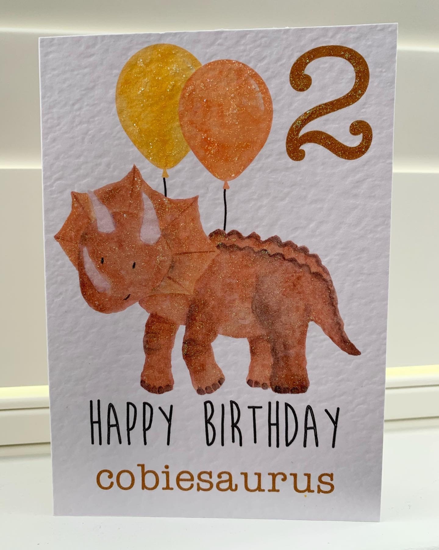 Personalised Dinosaur Birthday Card, Dinosaur Card, Boys Birthday Card ...