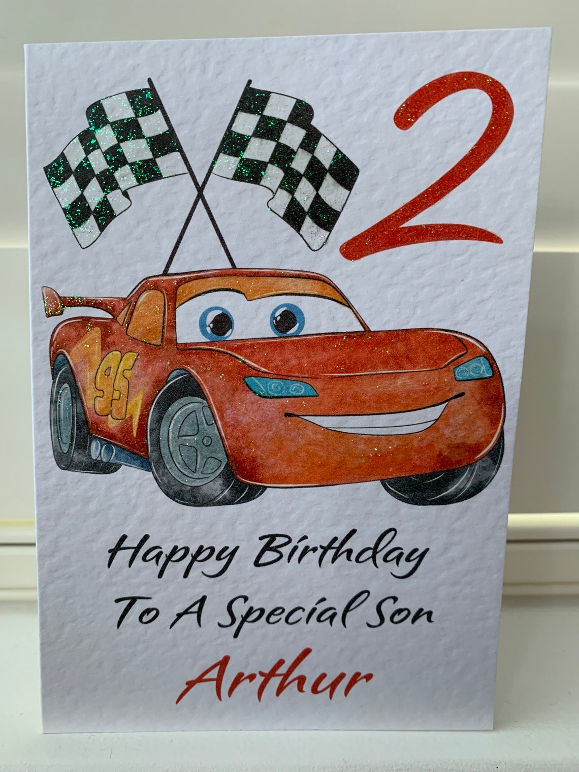 Personalised Cars Birthday Card, Kids Birthday, Boys Birthday, Girls ...