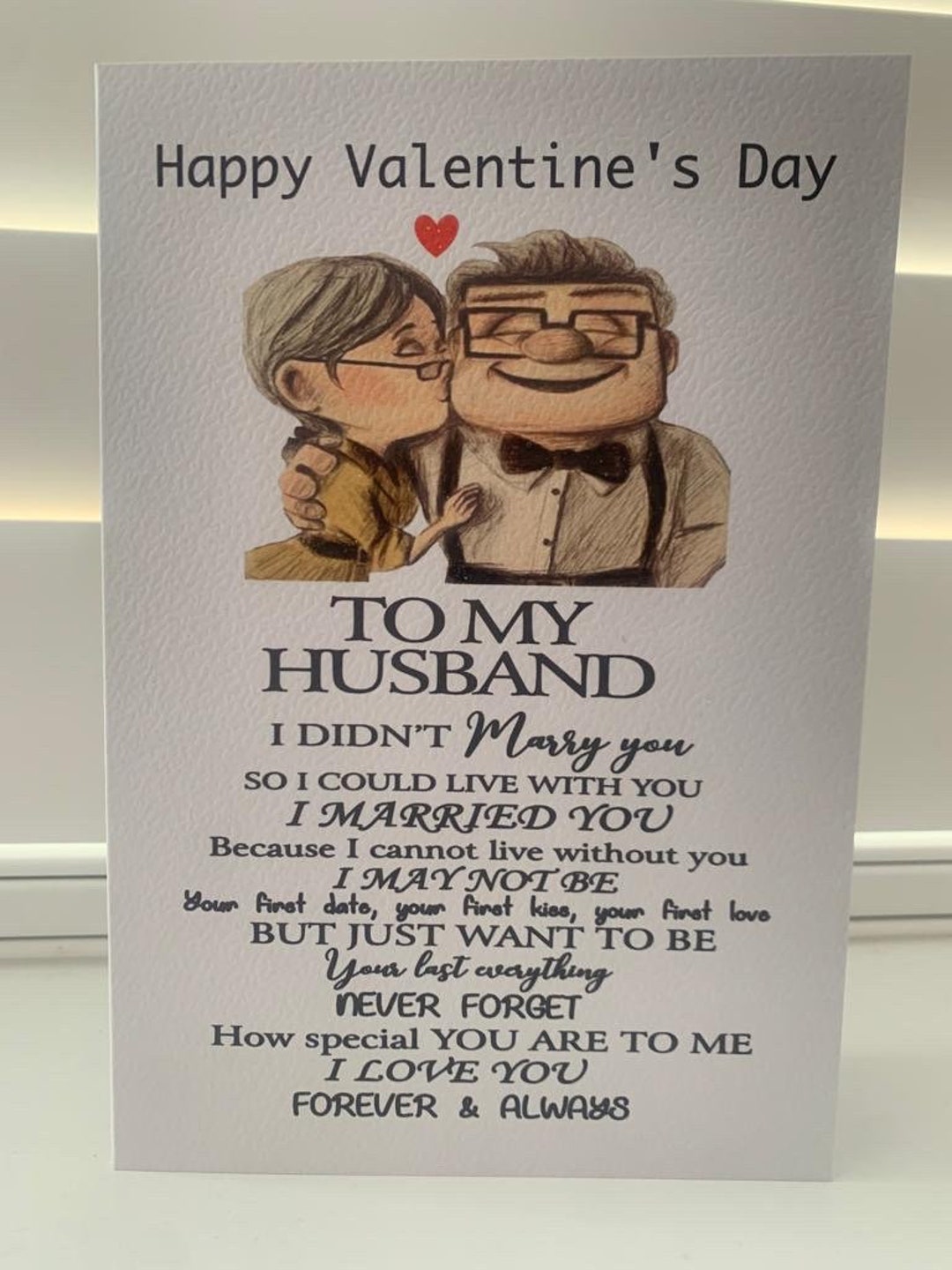 Valentines Cards, Husband, Wife, Love You, Romantic, Up, Love ...
