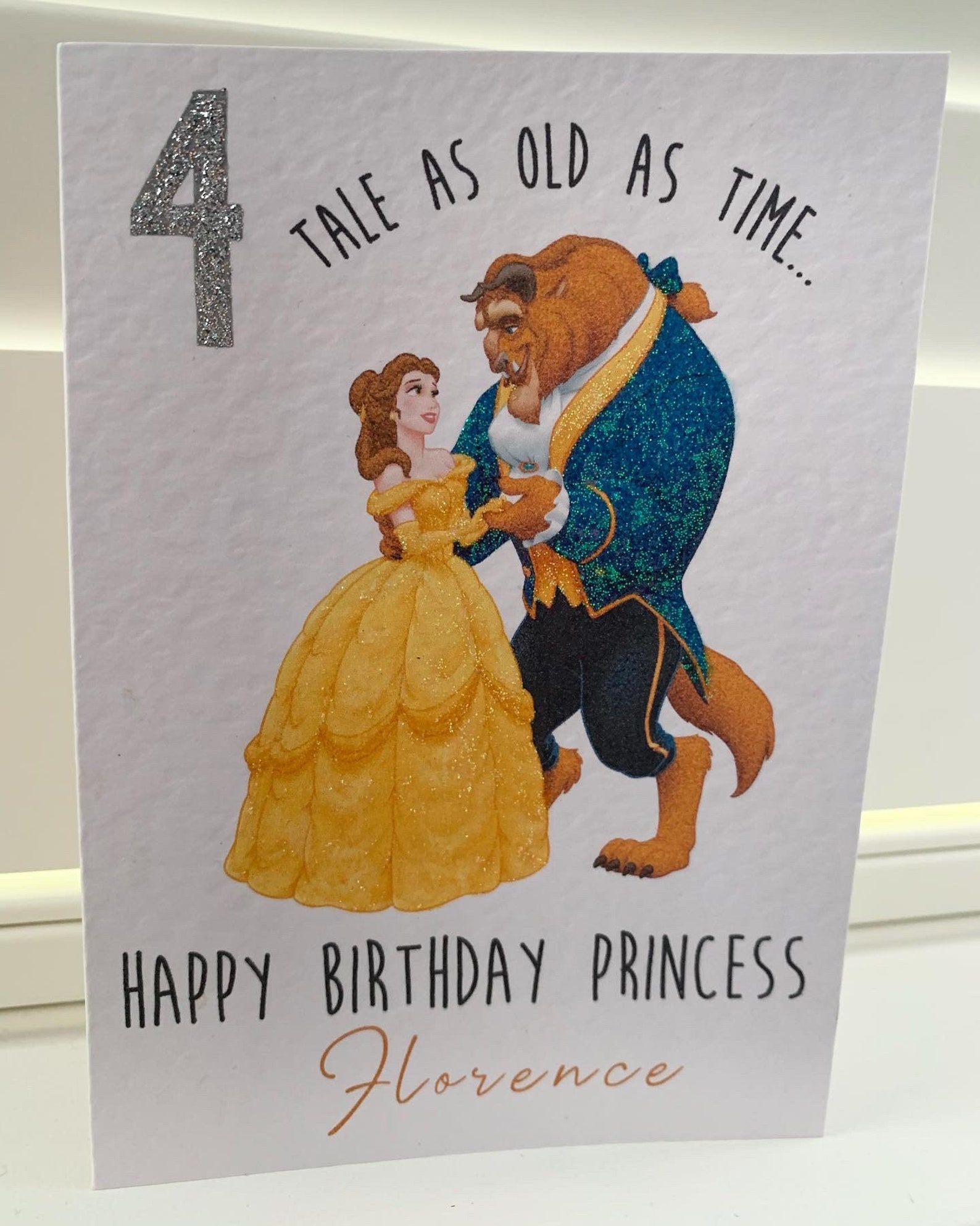 Personalised Princess Card Princess Card | Etsy