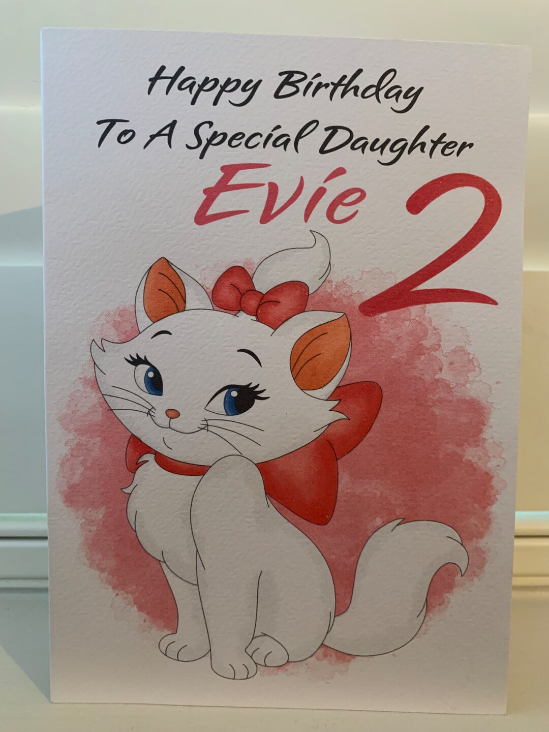 Personalised Cats Birthday Card, Kids Birthday, Girls Birthday ...