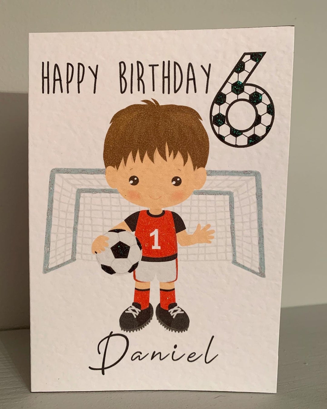 Personalised Football Card, Football, Son, Brother, Grandson, Nephew ...