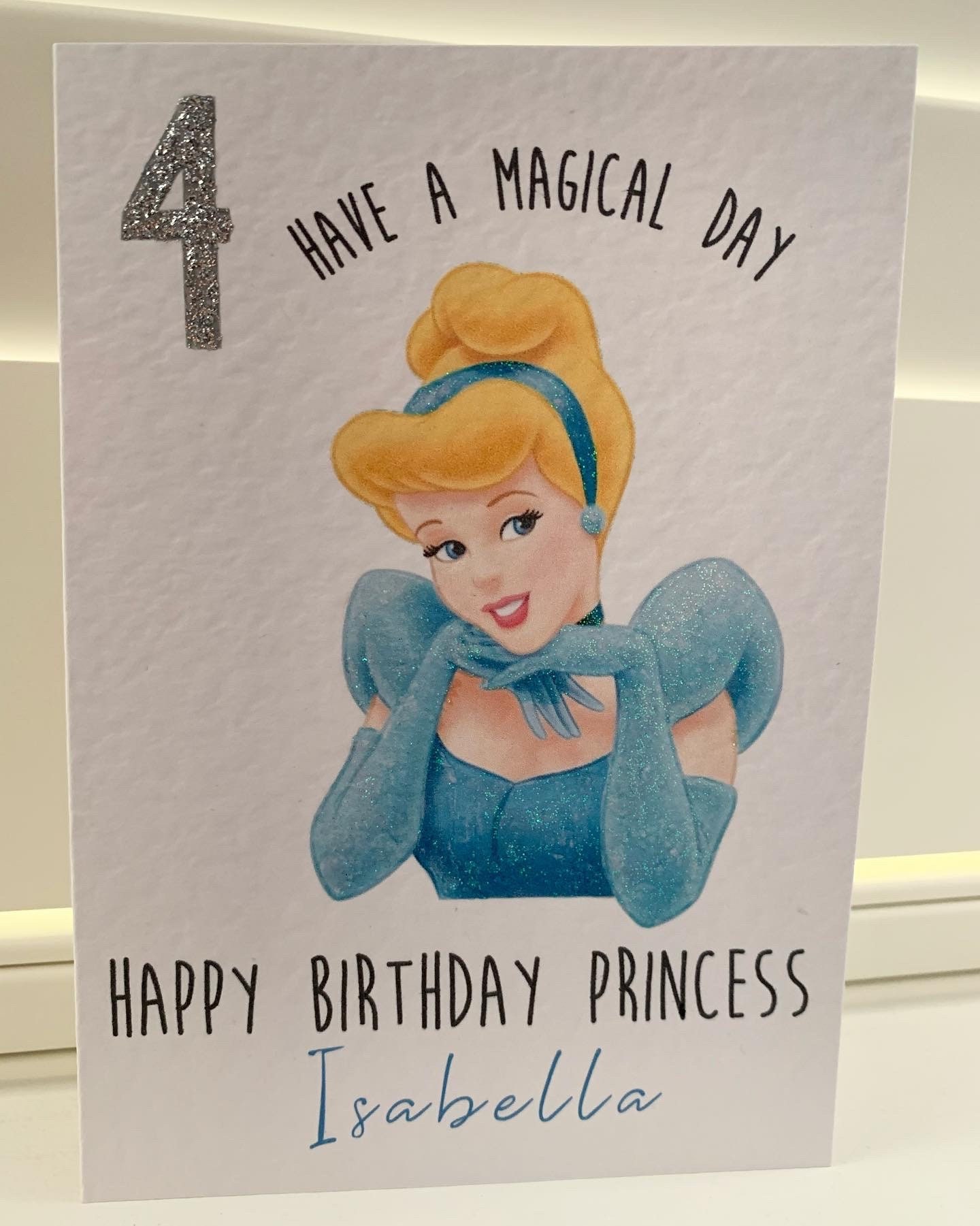 Personalised Princess Card Princess Card | Etsy