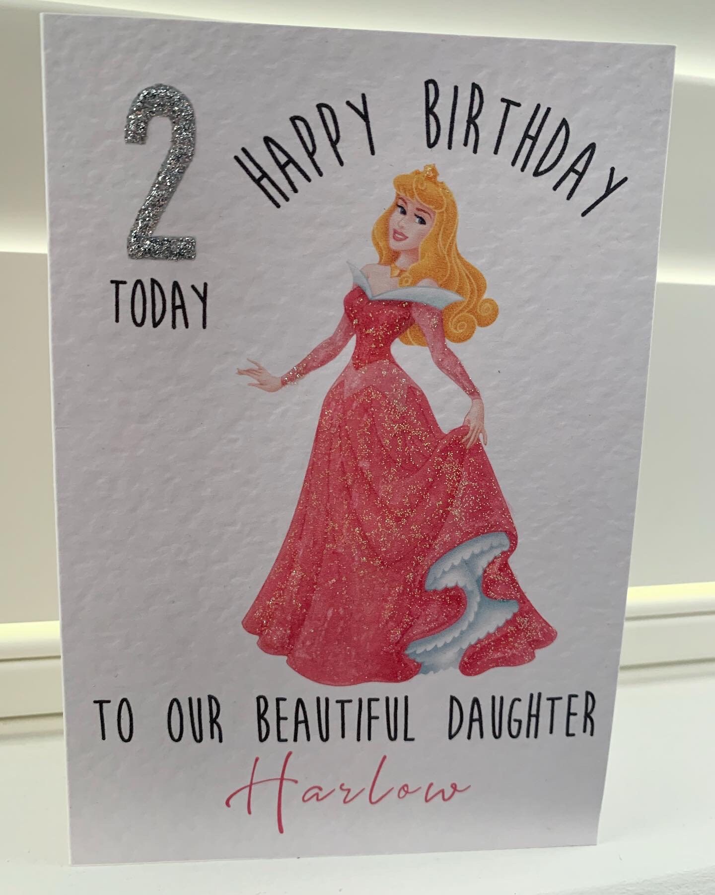 Personalised Princess Card, Princess Card - Etsy UK