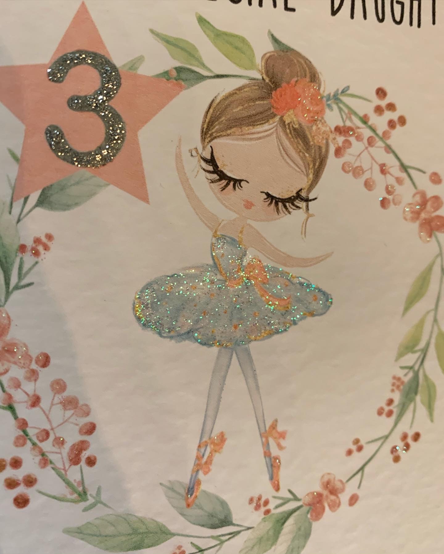 Personalised Ballerina Card Ballet Girls Birthday Pretty - Etsy UK