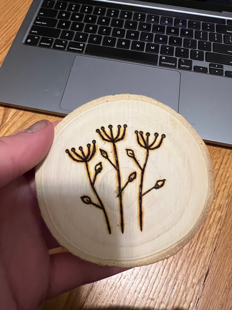 Handmade Custom Wood Burned Magnets - Etsy