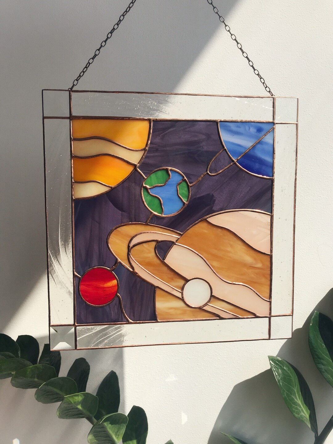 Rainbow Space Suncatcher Cosmos Picture Planet Universe Home House ...