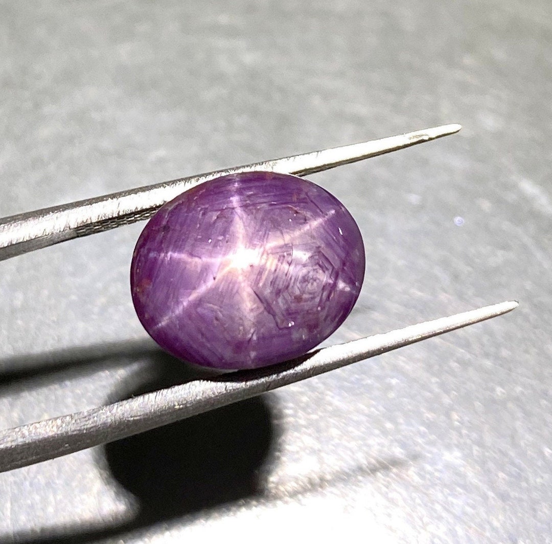 Star Ruby Cabochon Natural Star Ruby Gemstone for Jewelry Hand Made ...