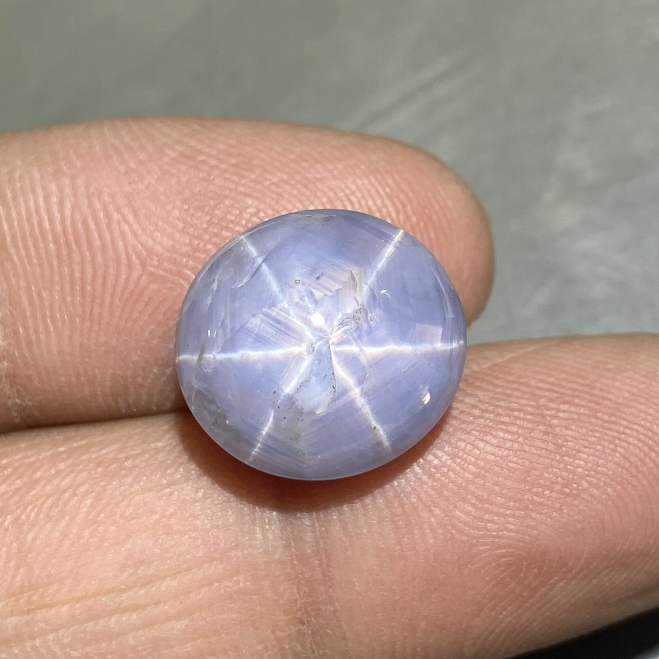 Blue Star Sapphire Sharp 6 Ray Natural Star Sapphire Gemstone - Etsy