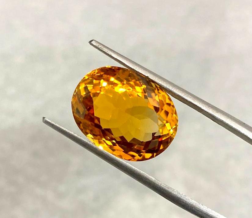 CitrineNatural Good color Citrine Beautiful Cutting Stone | Etsy