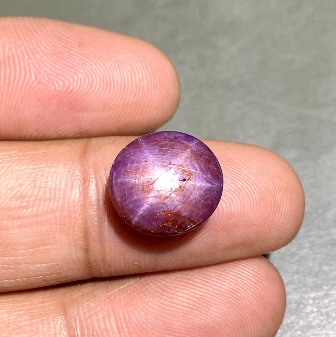 Star Ruby Cabochon Natural Star Ruby Gemstone for Jewelry Hand Made ...