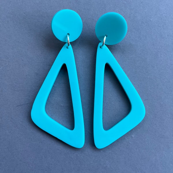 Mod Earrings - Etsy